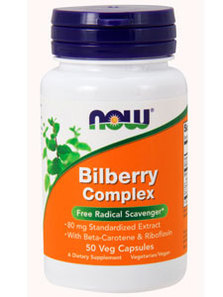 Bilberry Complex 80mg 100 capsules – Bayho